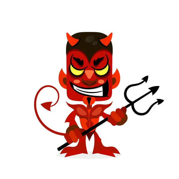 Pictures: cartoon red devils | Cartoon red devil — Stock Vector ...