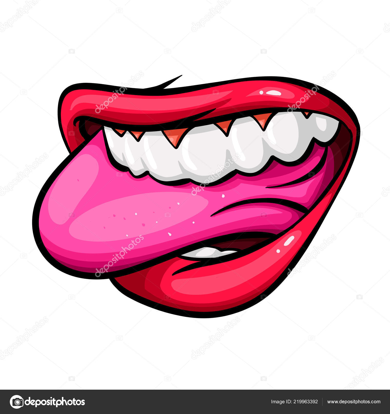 Dope Animated Tongue