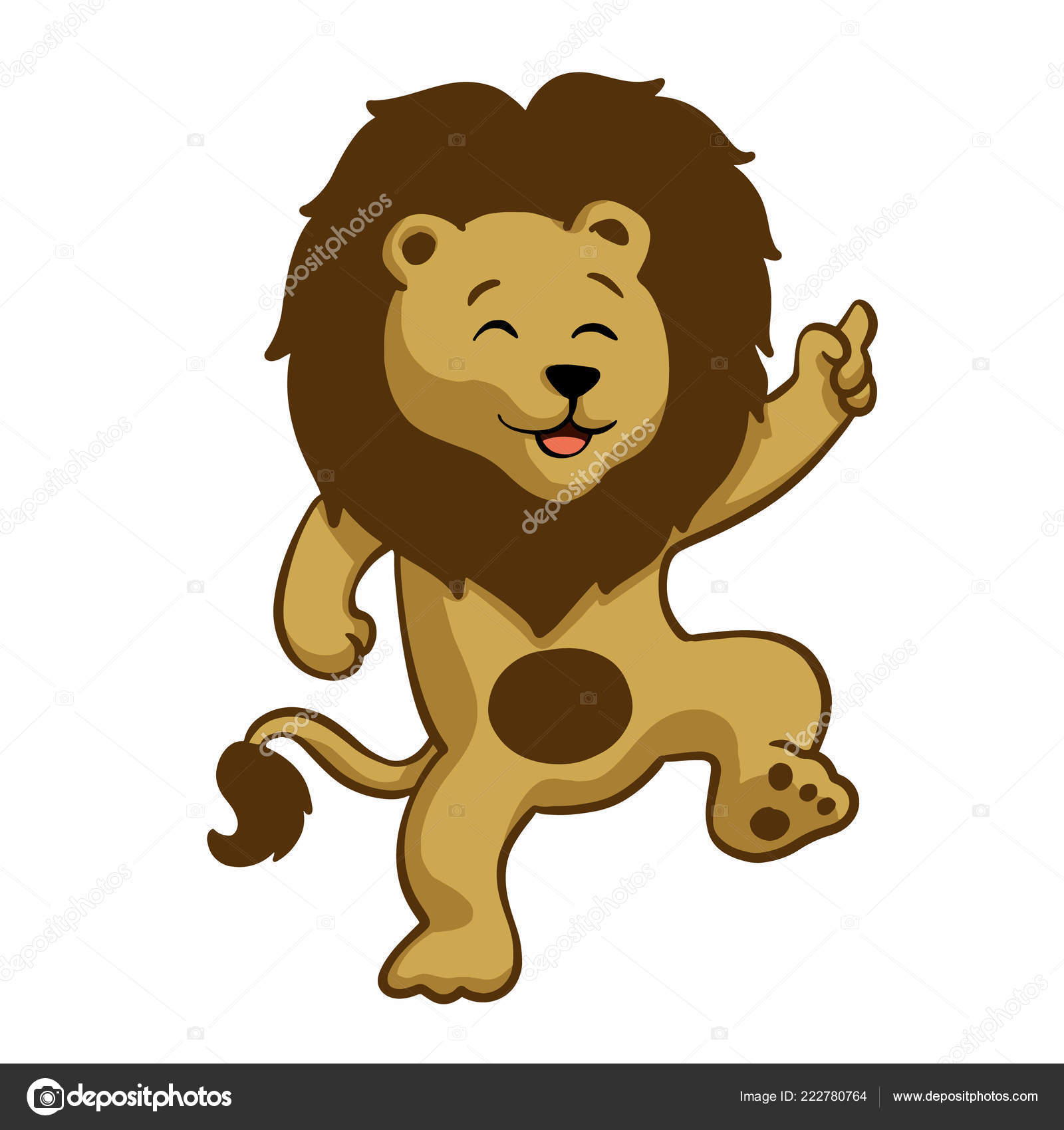 Lion Dancing Vector Illustration Stock Vector Image by ©Milesthone ...