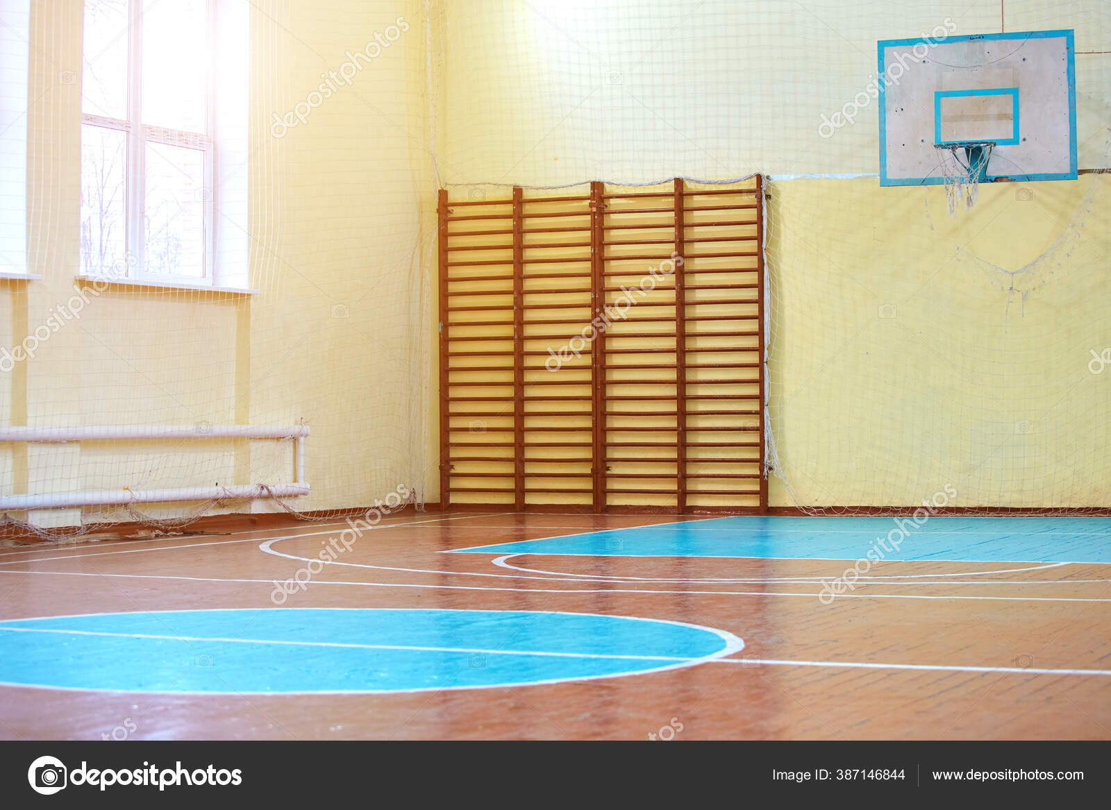 School Gym Background