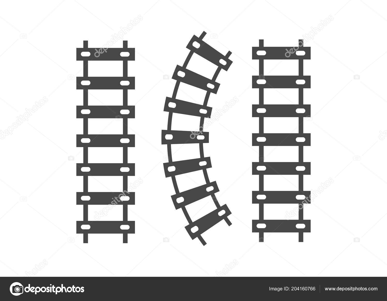 Train Tracks Vector
