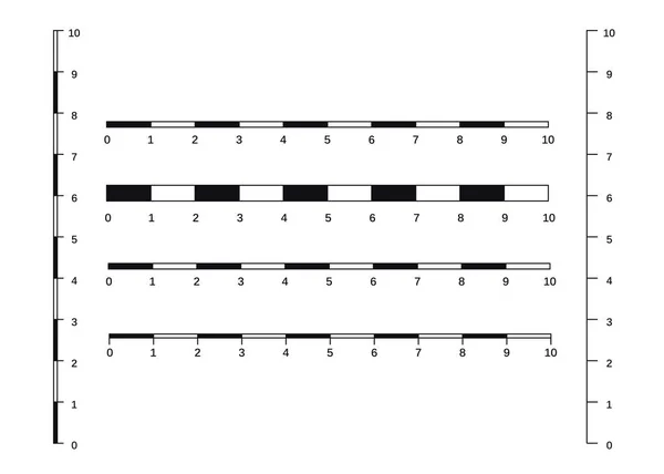 Map Scales Graphics Measuring Distances Scale Measure Map Vector ...