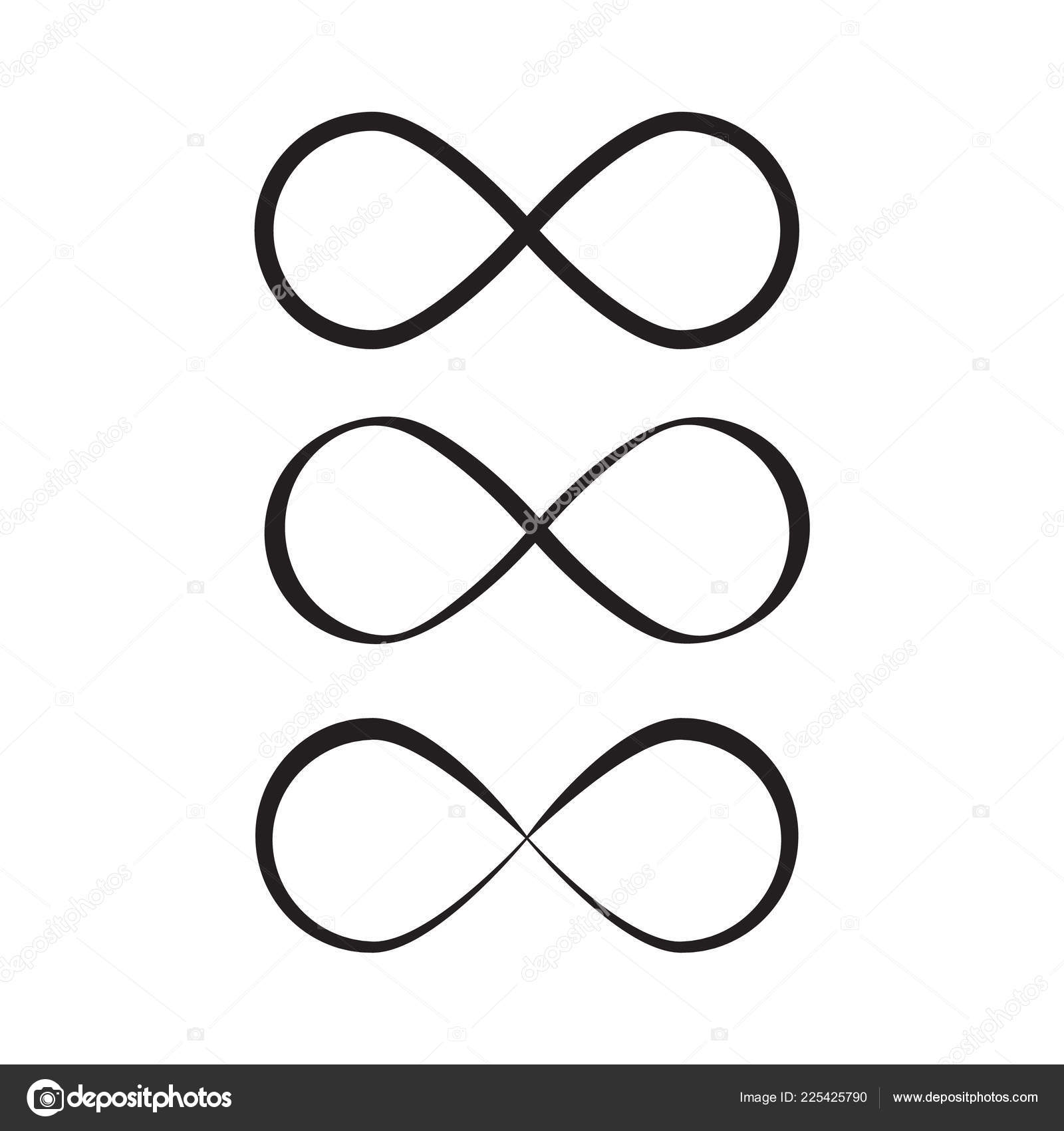 Mobius Loop Infinity Vector Loop Icon Infinity Symbol Stock Vector by ...