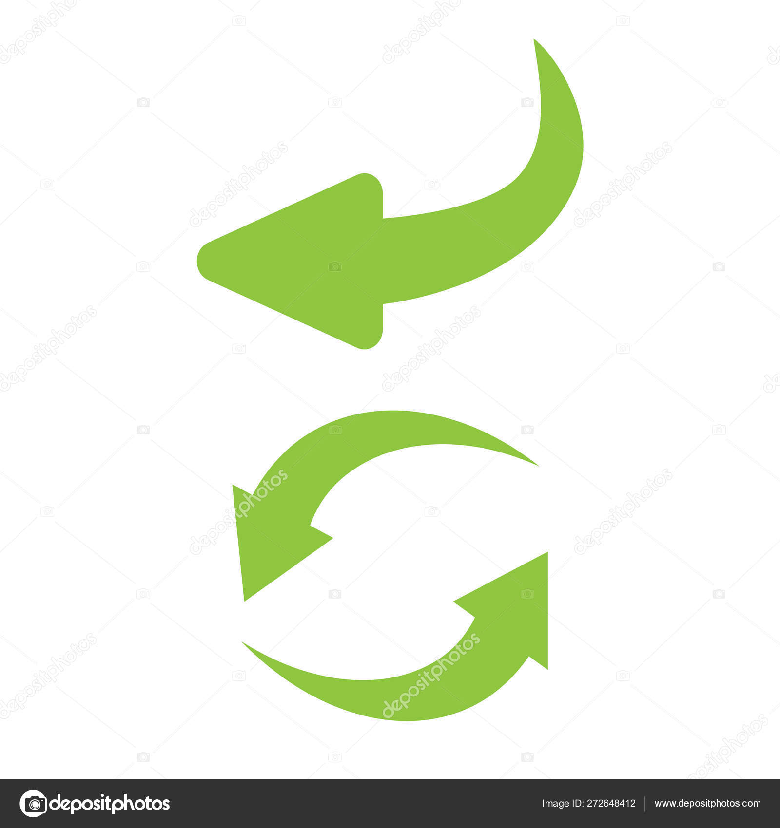 Turn Around Arrow Vector