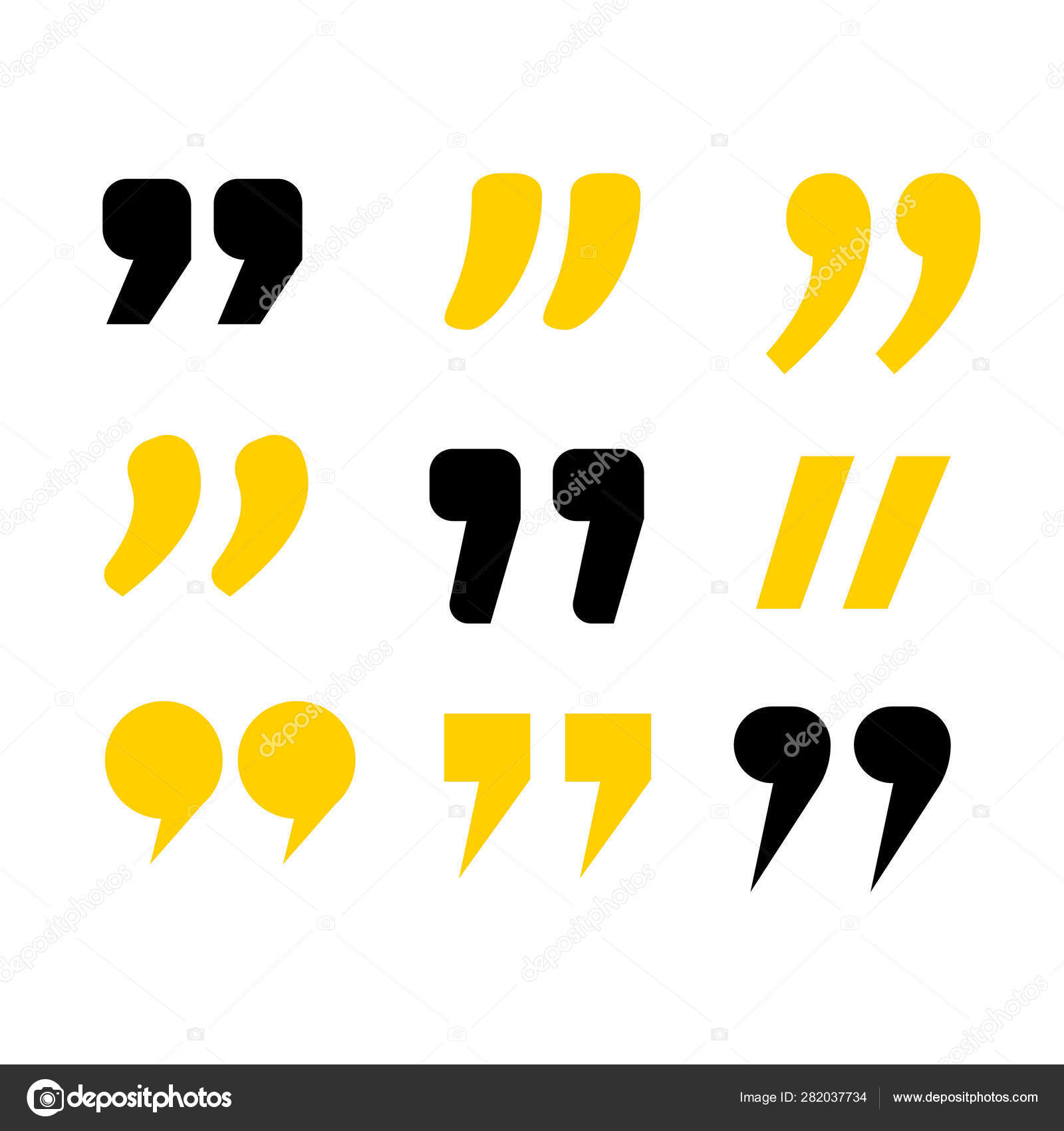 Cotizaciones. Marco con comillas. Cita vector comentario Vector de ...