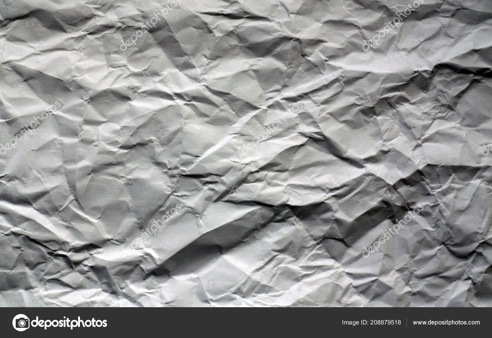 Crumpled Sheet Paper Blur Effect Abstract Background Texture Design ...