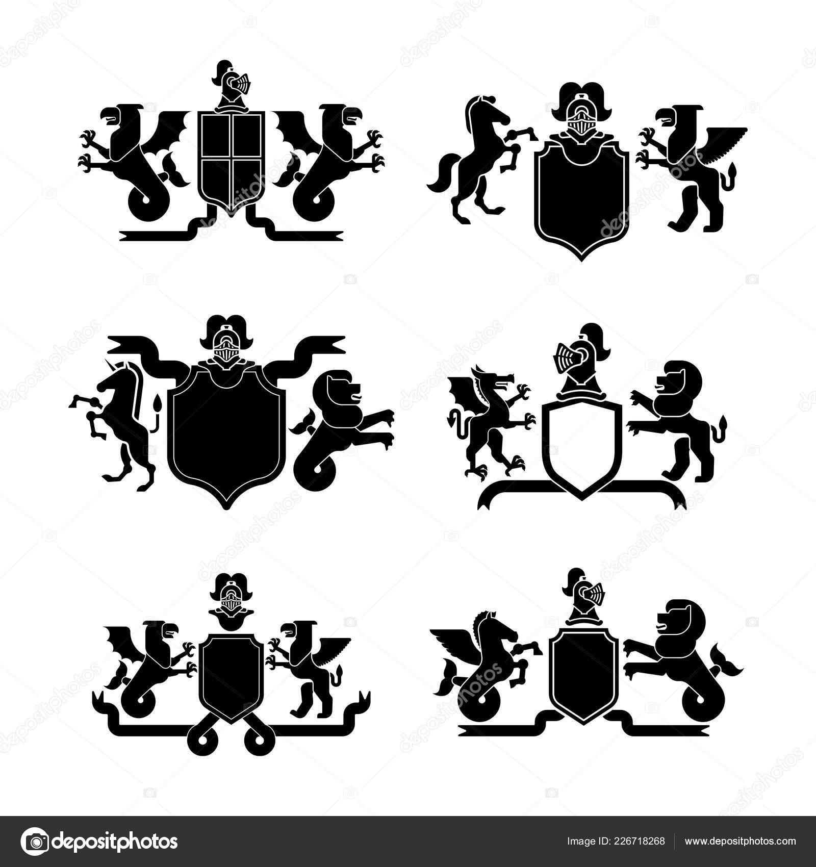 Coat Of Arms Shield Template