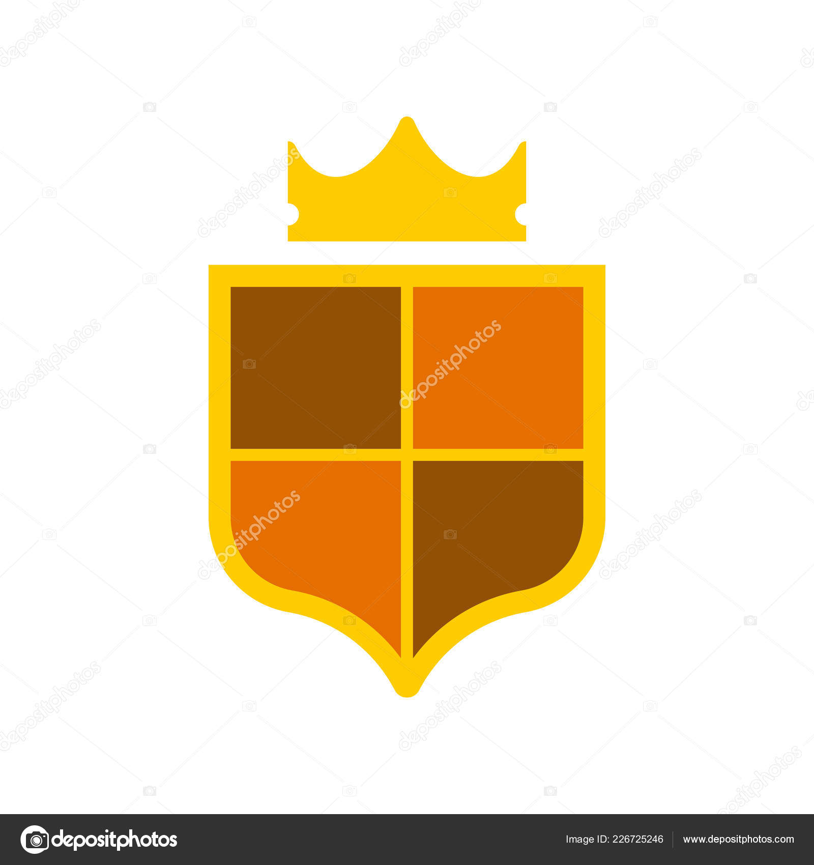 Heraldic Crest Template