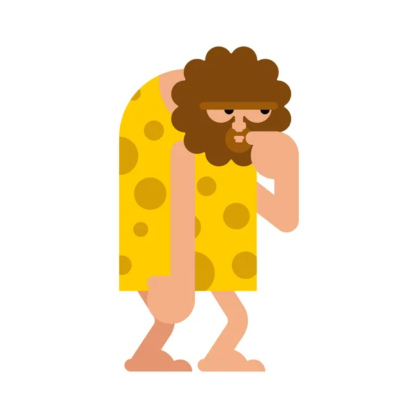 Caveman thinking for carving wall banner Stock Vector Image by ...