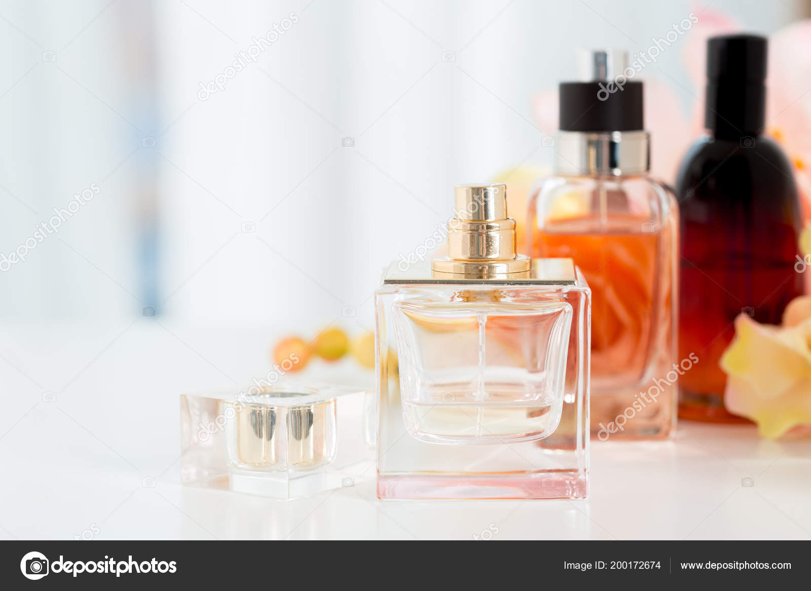 Perfume Bottle Background