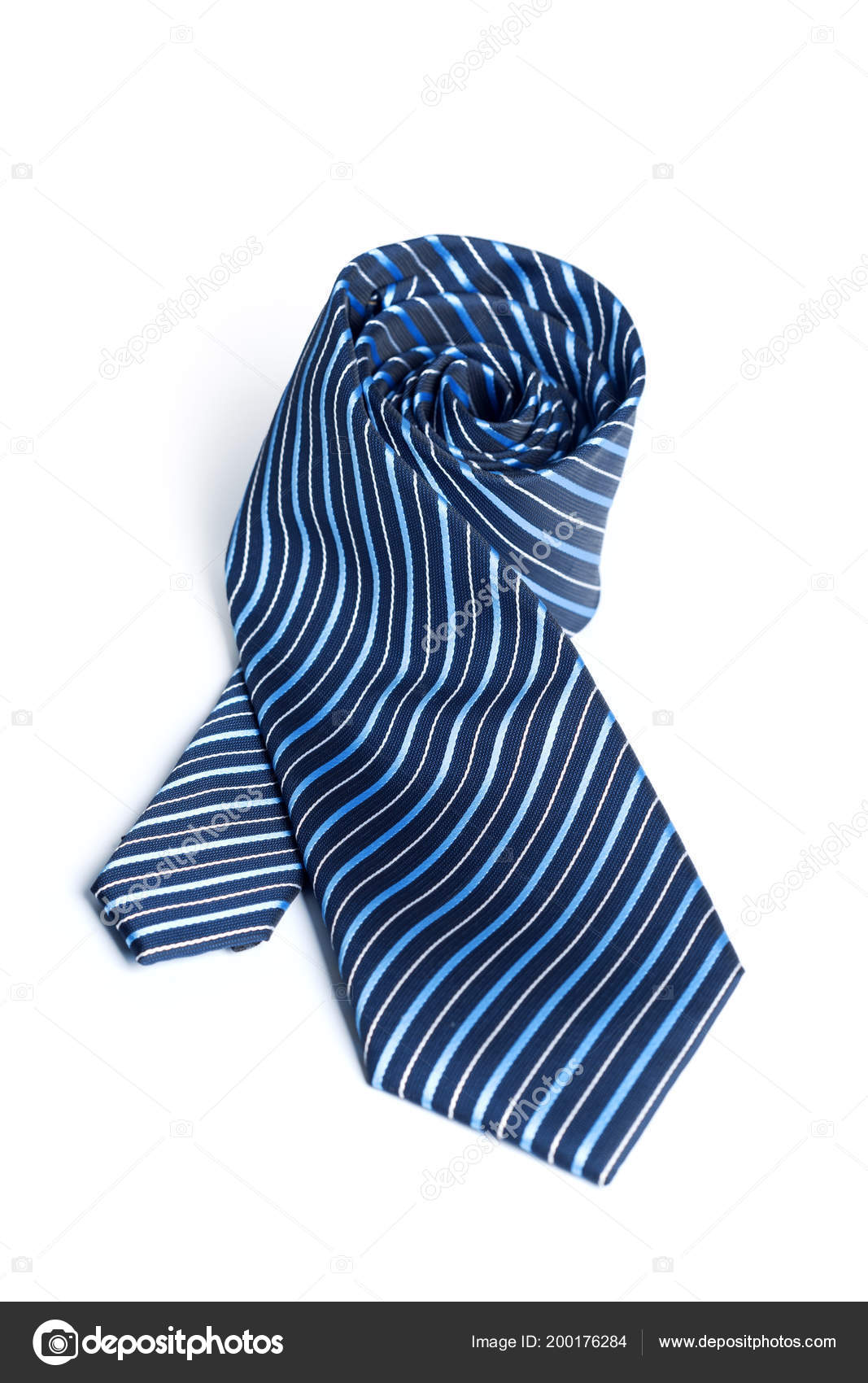 Male Tie Isolated White Background Stock Photo by ©Fotofabrika 200176284