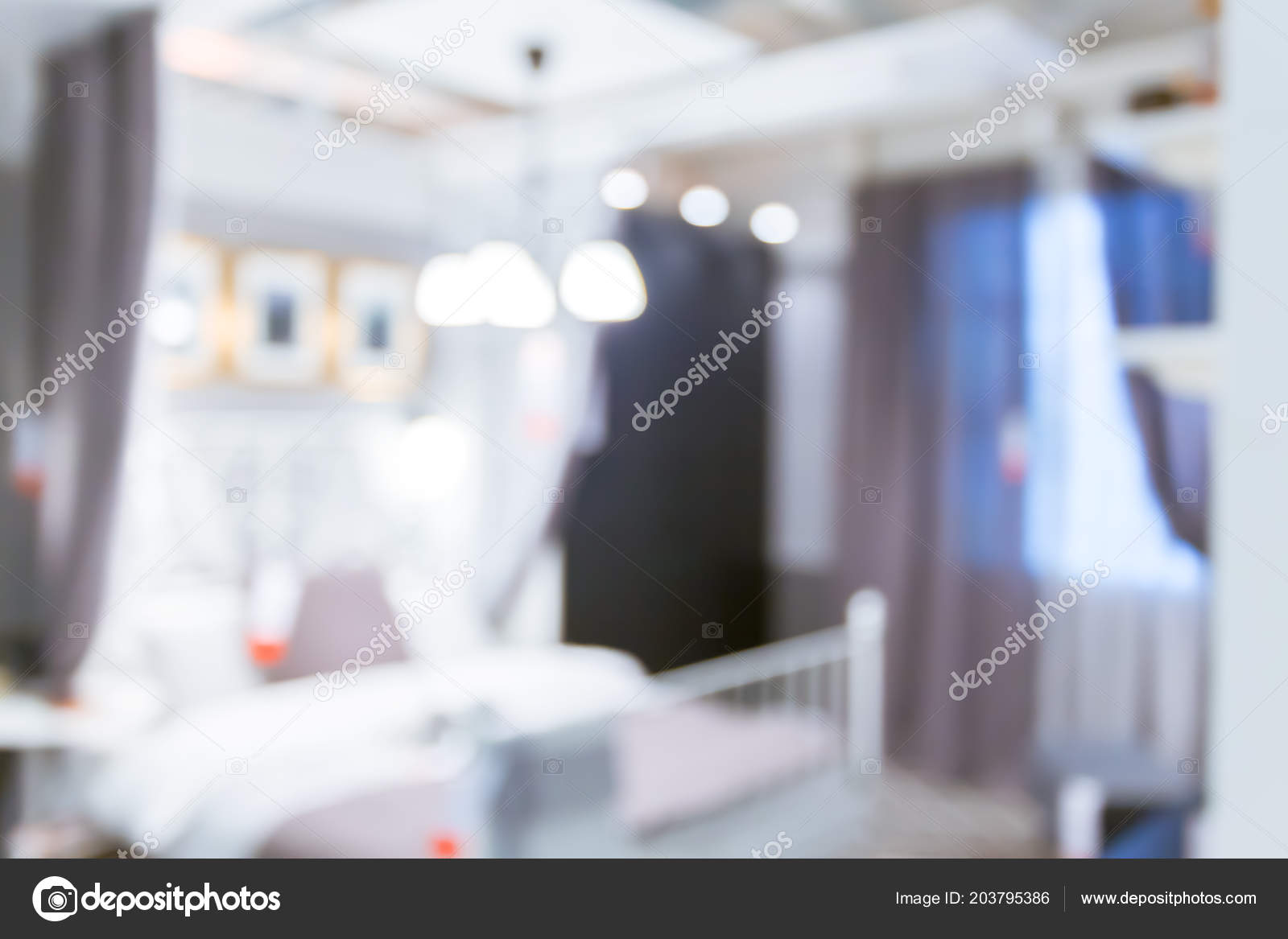 Bright Blurred Modern Interior Background Stock Photo by ©Fotofabrika ...