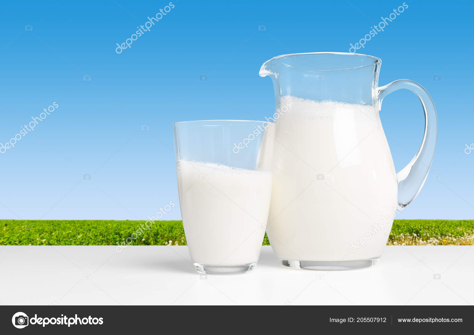 Pitcher Some Milk — Stock Photo © Fotofabrika #205507912