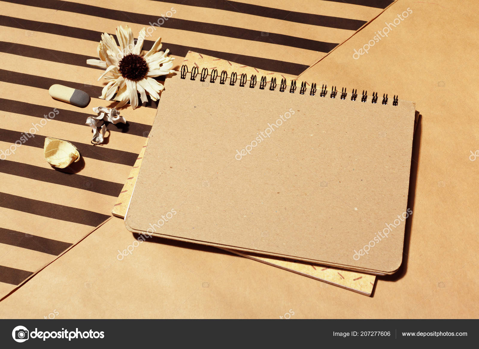 Notebook Open Page Design Table — Stock Photo © Fotofabrika #207277606