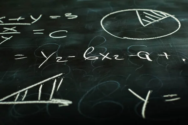 Equations on blackboard Stock Photo by ©vectorfusionart 163377482