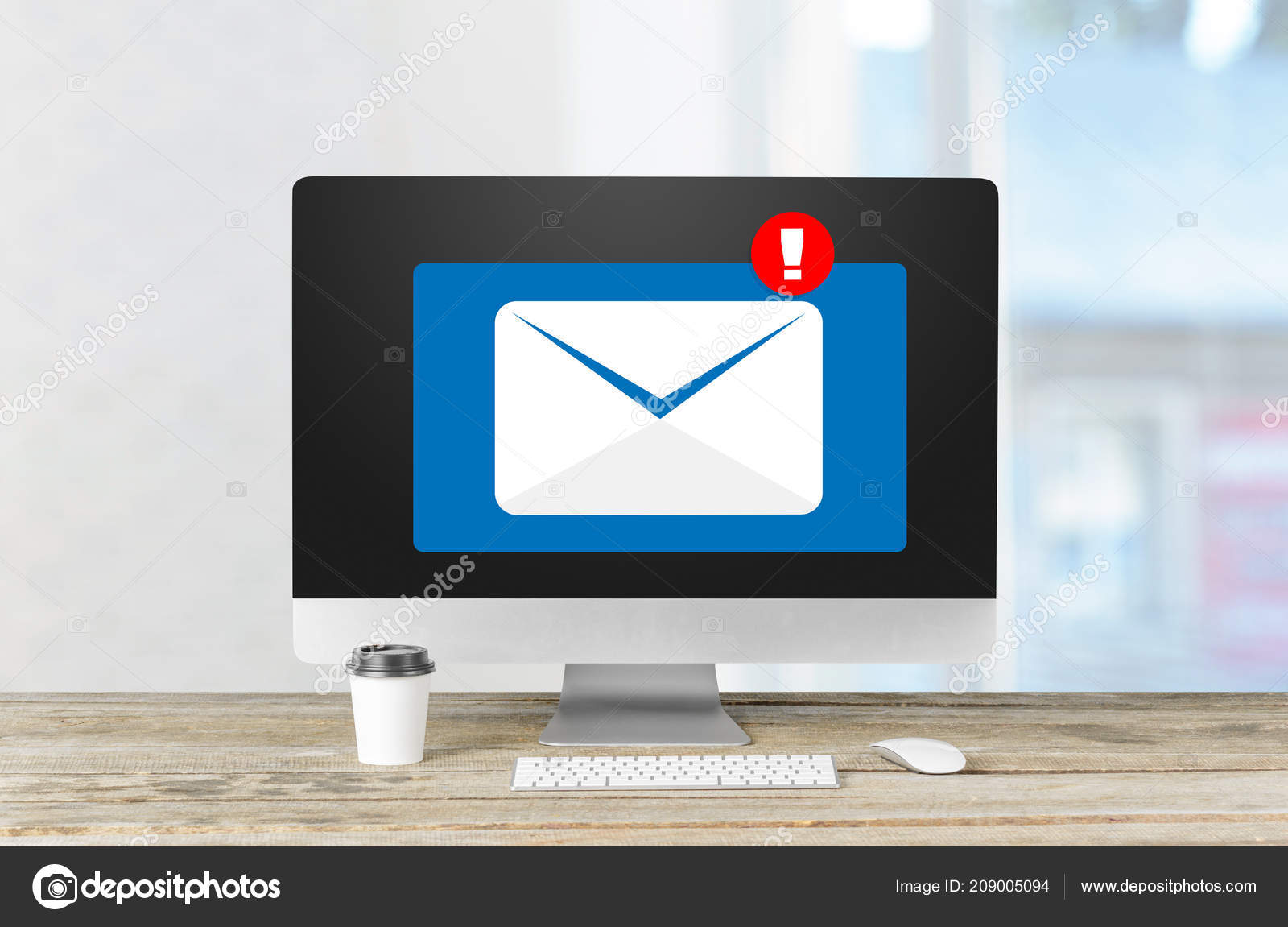 Email Letter Computer Screen Global Letters Concept — Stock Photo ...