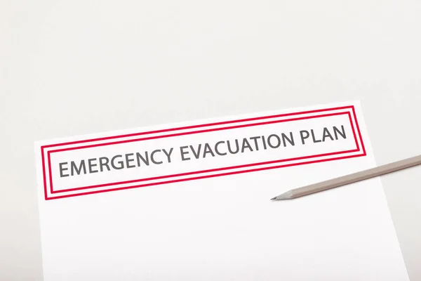 Emergency Evacuation Plan Background Close Stock Photo by ©Fotofabrika ...