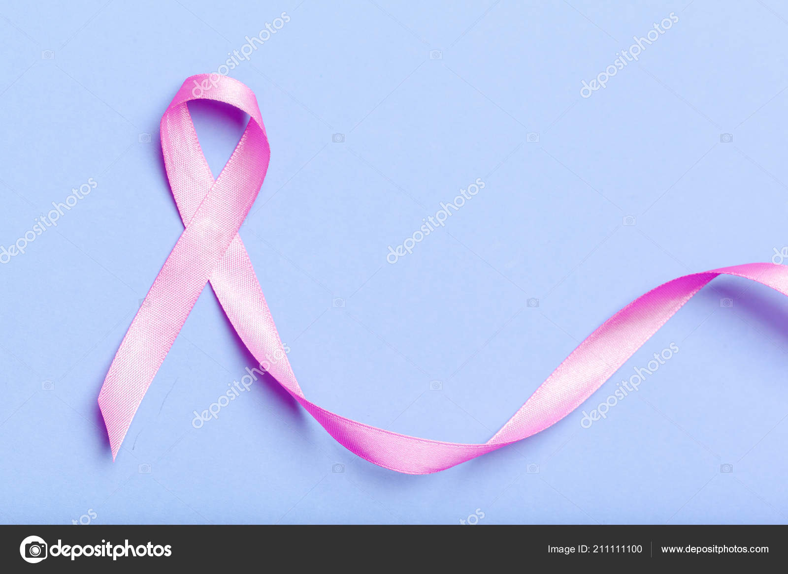 Ribbon Hiv Aids Blue Background — Stock Photo © Fotofabrika #211111100