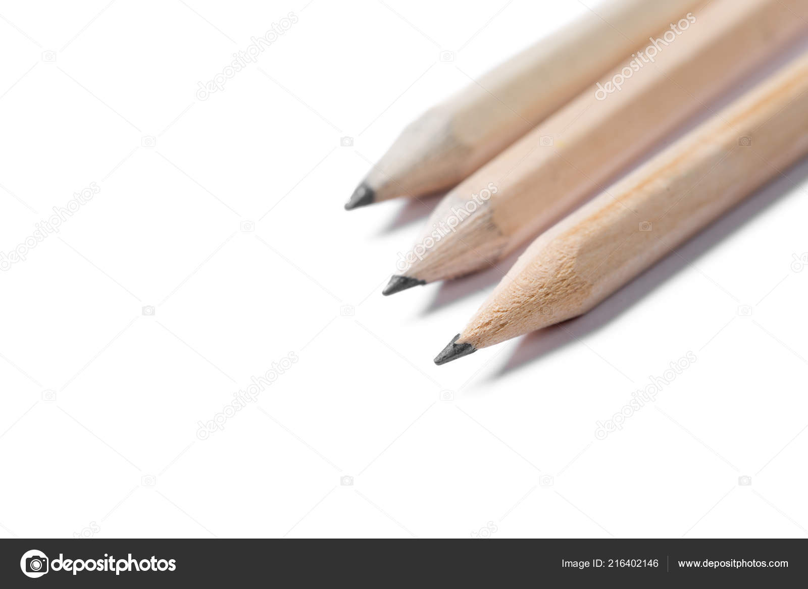 Simple Pencils Isolated White Background — Stock Photo © Fotofabrika ...