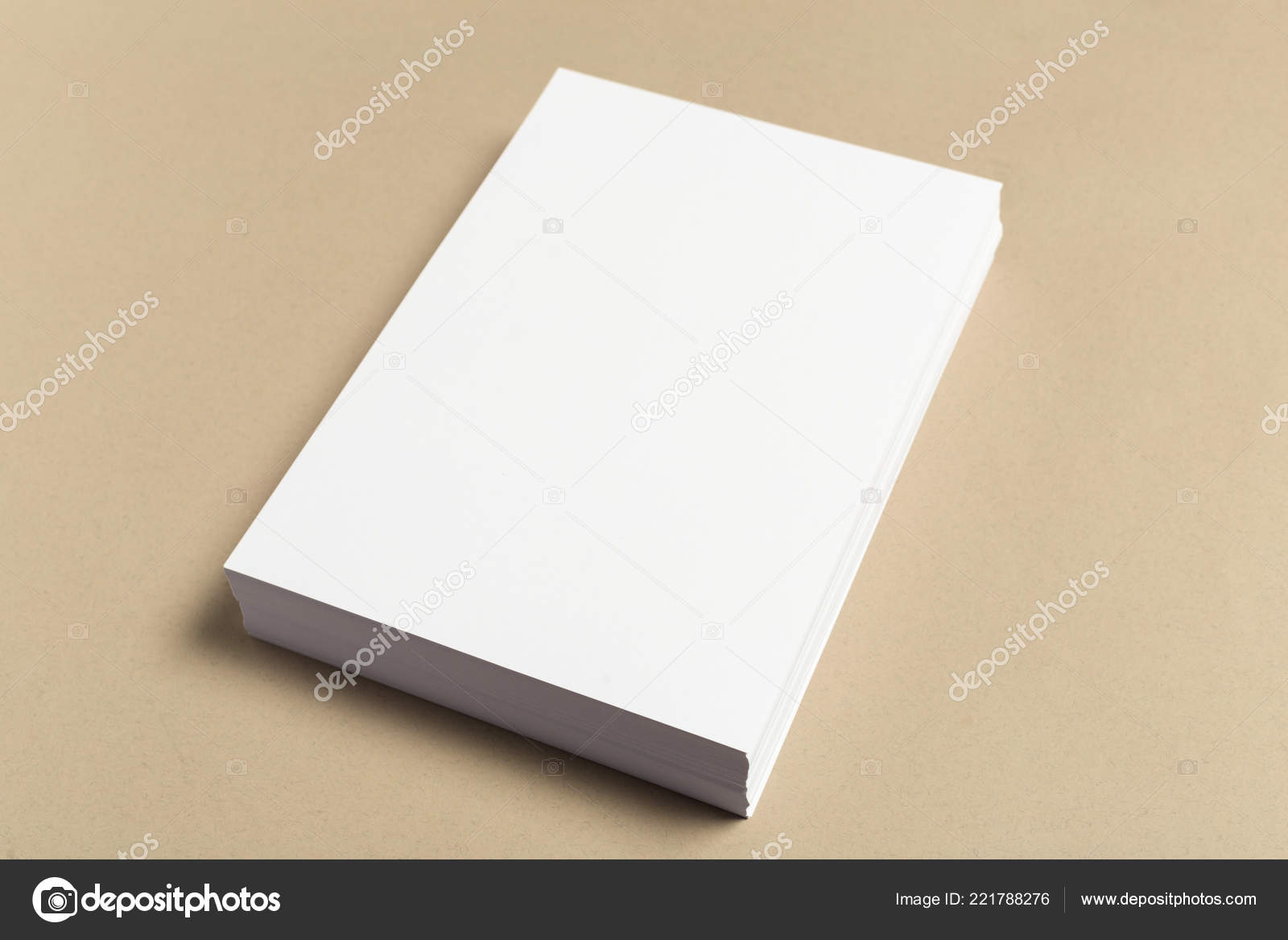 White Paper Sheets Wooden Table Stock Photo by ©Fotofabrika 221788276