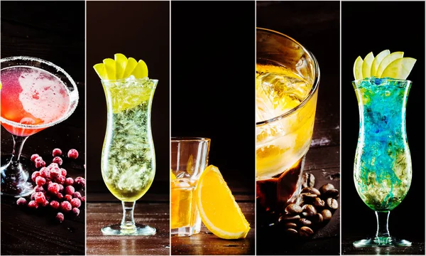 Collage de bebidas frescas Stock Photos, Royalty Free Collage de ...