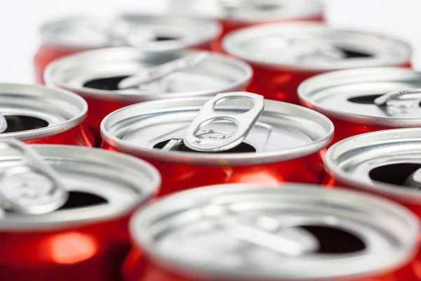 Empty Recycle Cans Isolated White Background Stock Photo by ...