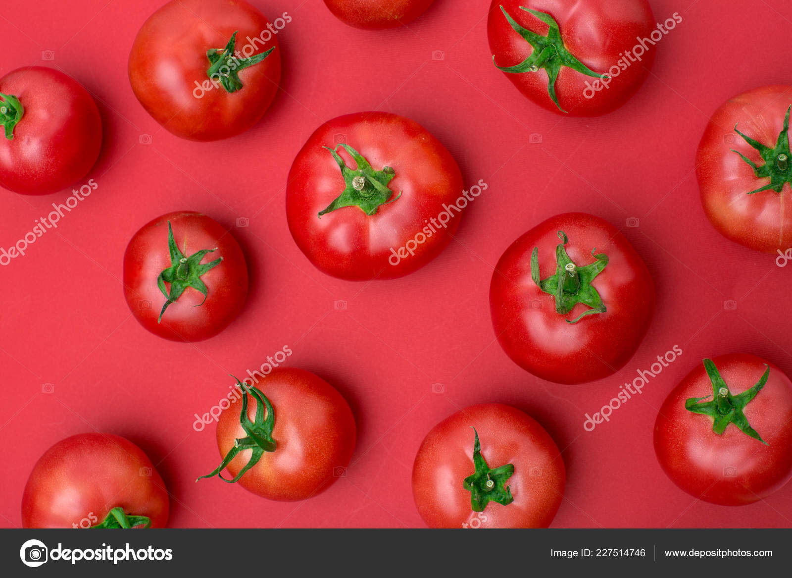 Red Tomatos Color Background Stock Photo by ©Fotofabrika 227514746