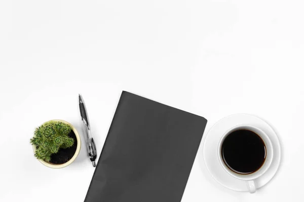 Blank Office Desk Background Copy Space Your Text Top View Stock Photo ...