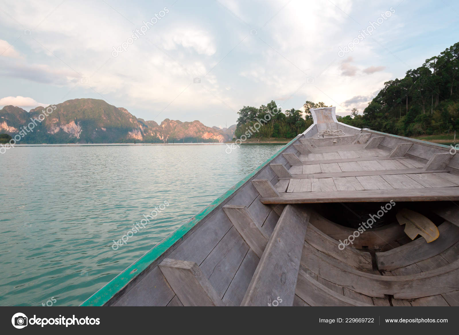 Pov View Feom Boat River — Stock Photo © Fotofabrika #229669722