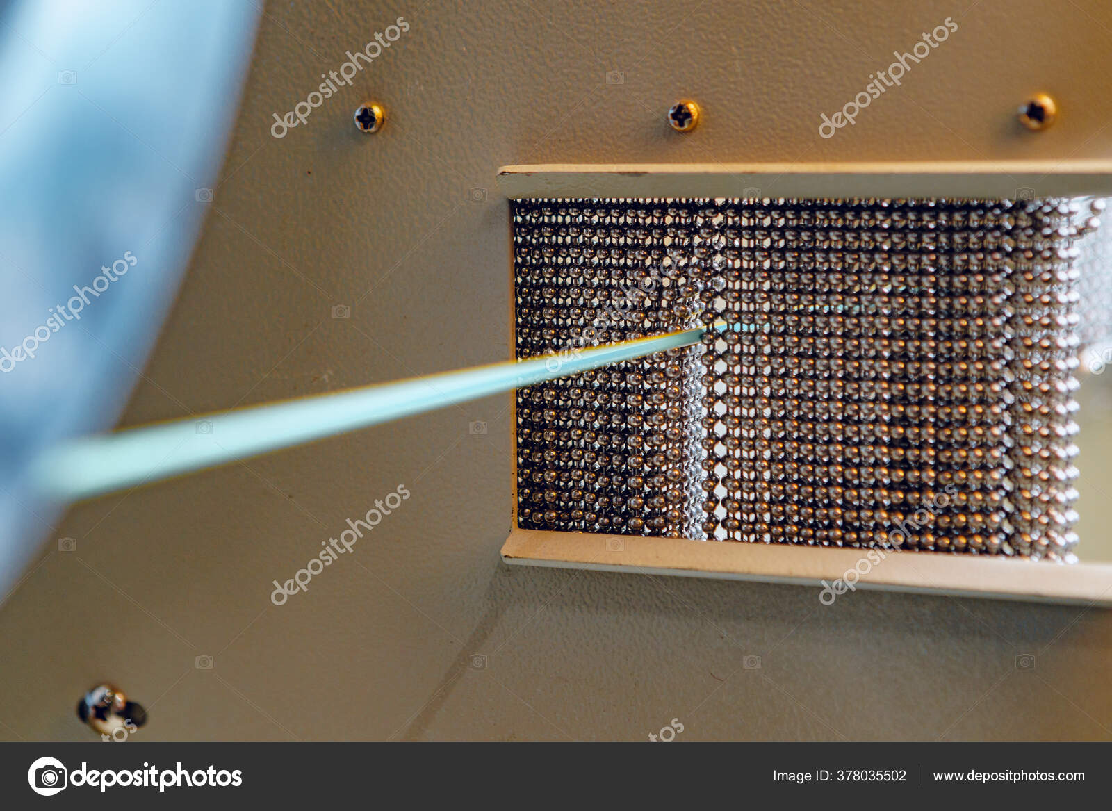 Inside a modern plant producing power electric cables and optical ...