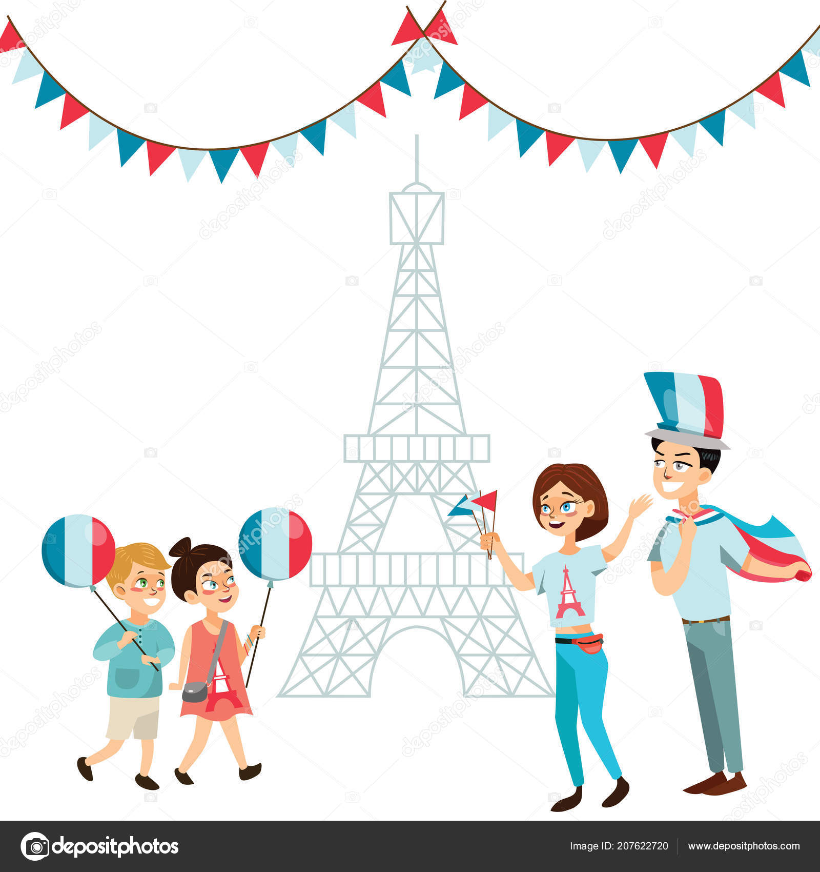 French People Clipart