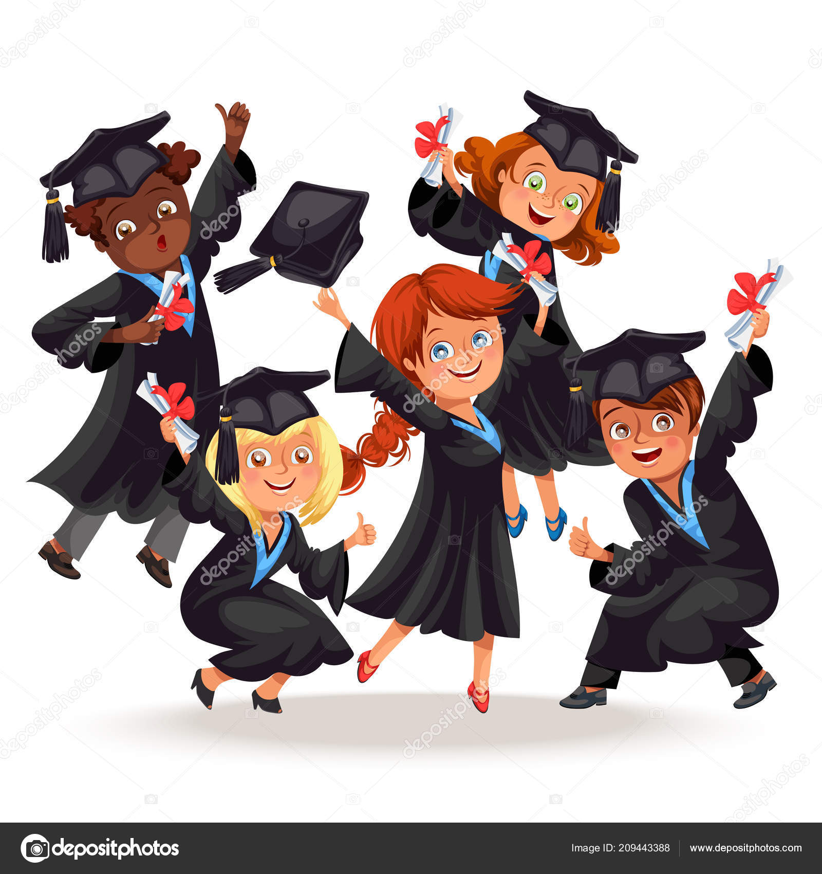 High School Graduation Cartoon