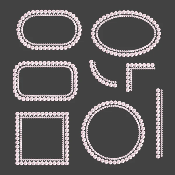 String of pearls Vector Art Stock Images | Depositphotos