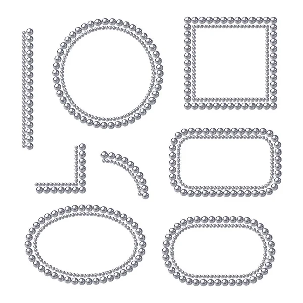 String of pearls Vector Art Stock Images | Depositphotos