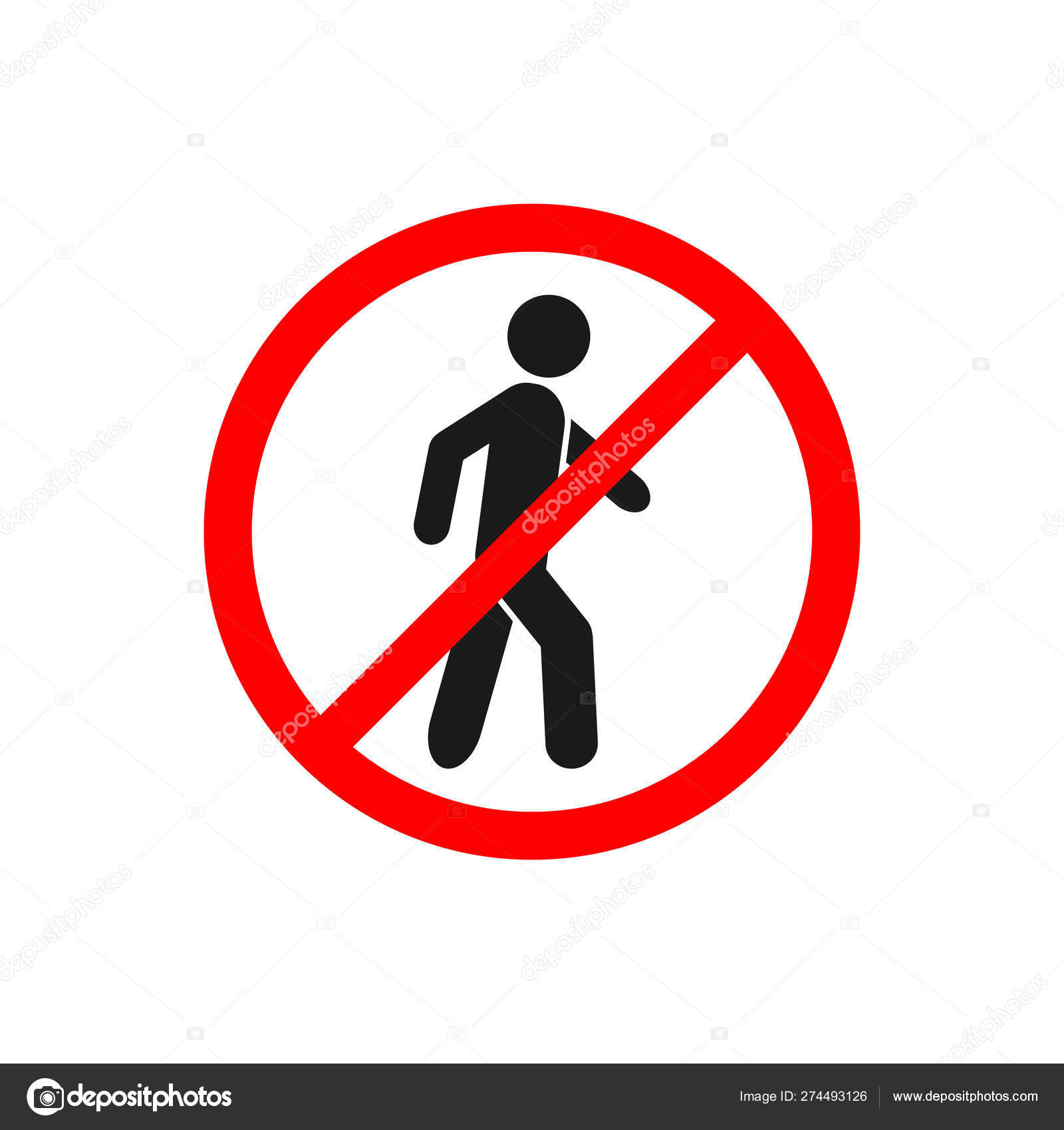 Walk Sign Vector