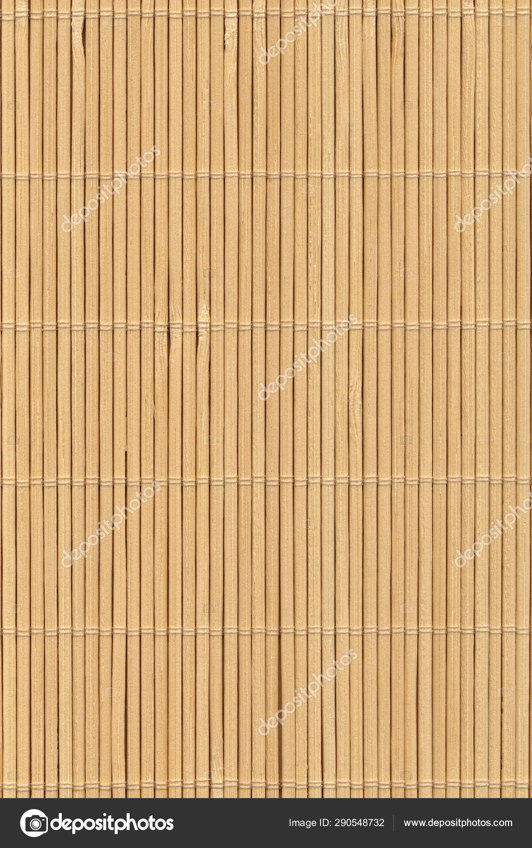 High Resolution Bamboo Place Mat Rustic Slatted Interlaced Coarse Grain ...