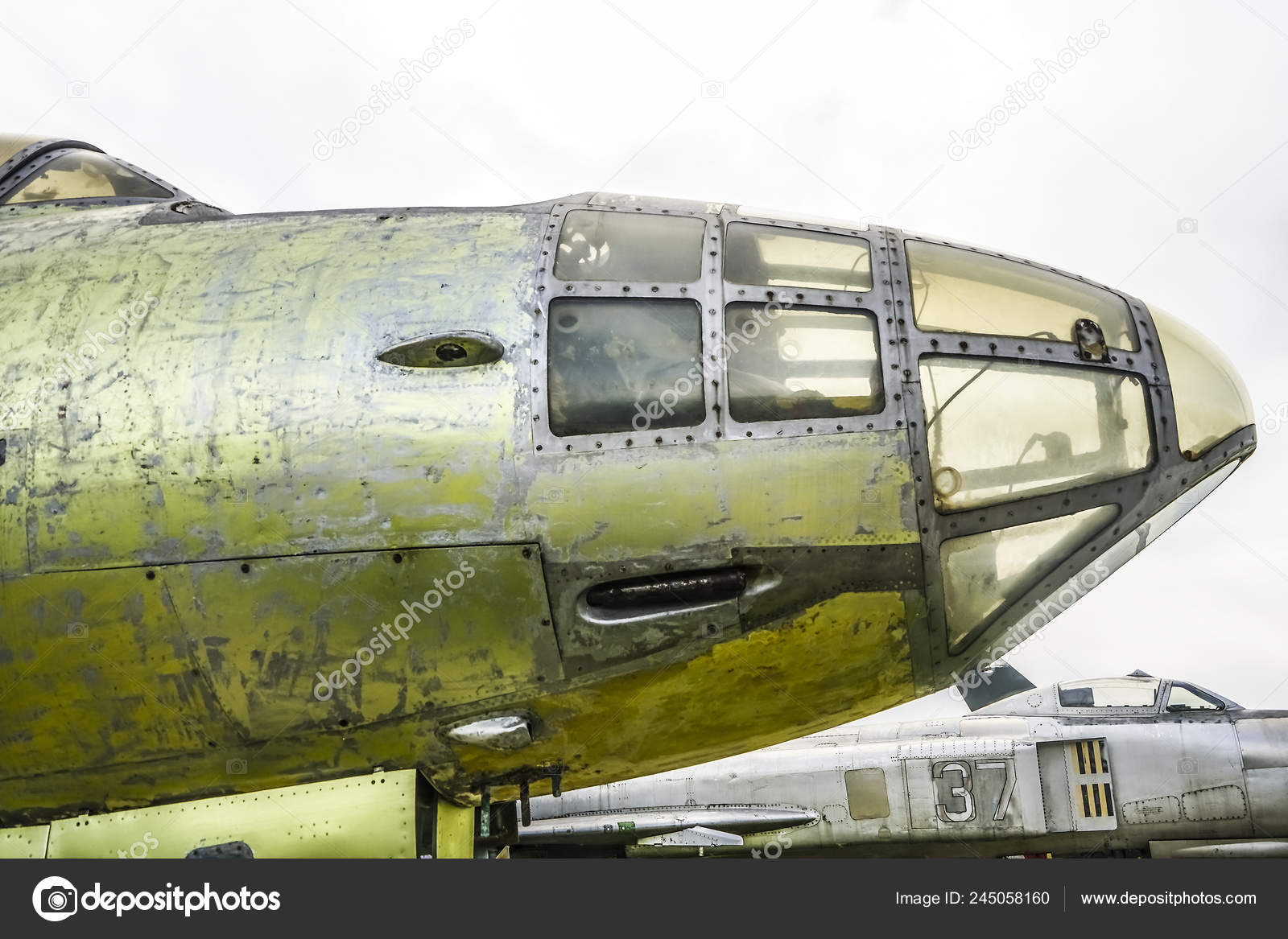 Shiny Jet Canopy Cargo Military Airplane Stock Photo by ©borjomi88 ...