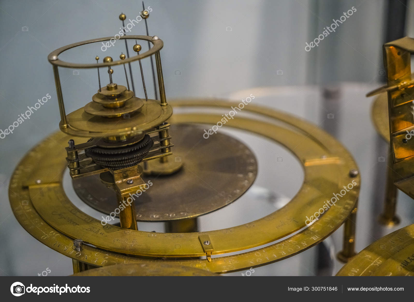 Metal Solar System Model