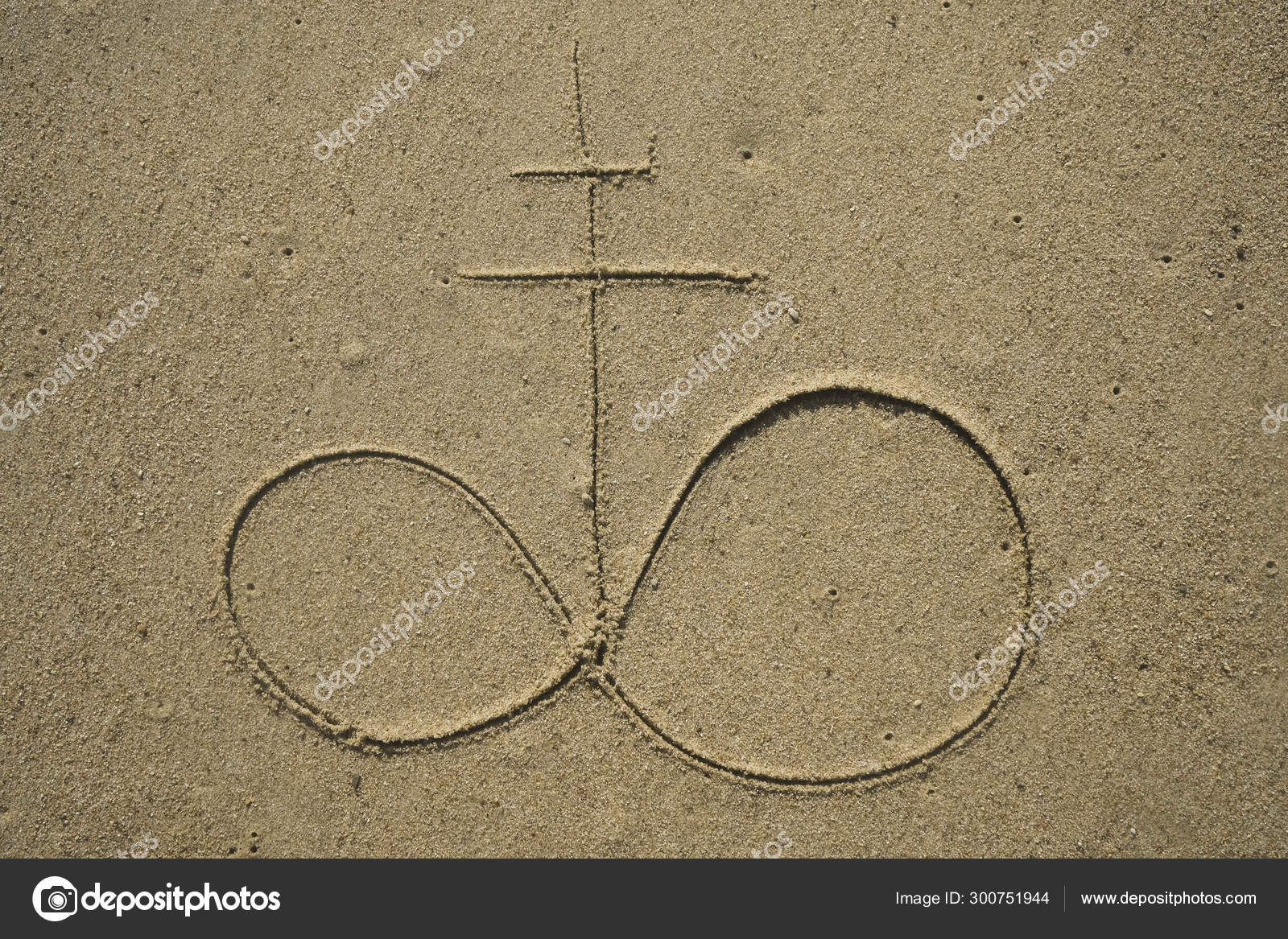 Double Infinity Symbol Cross