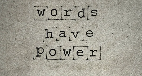 Words have power Stock Photos, Royalty Free Words have power Images ...