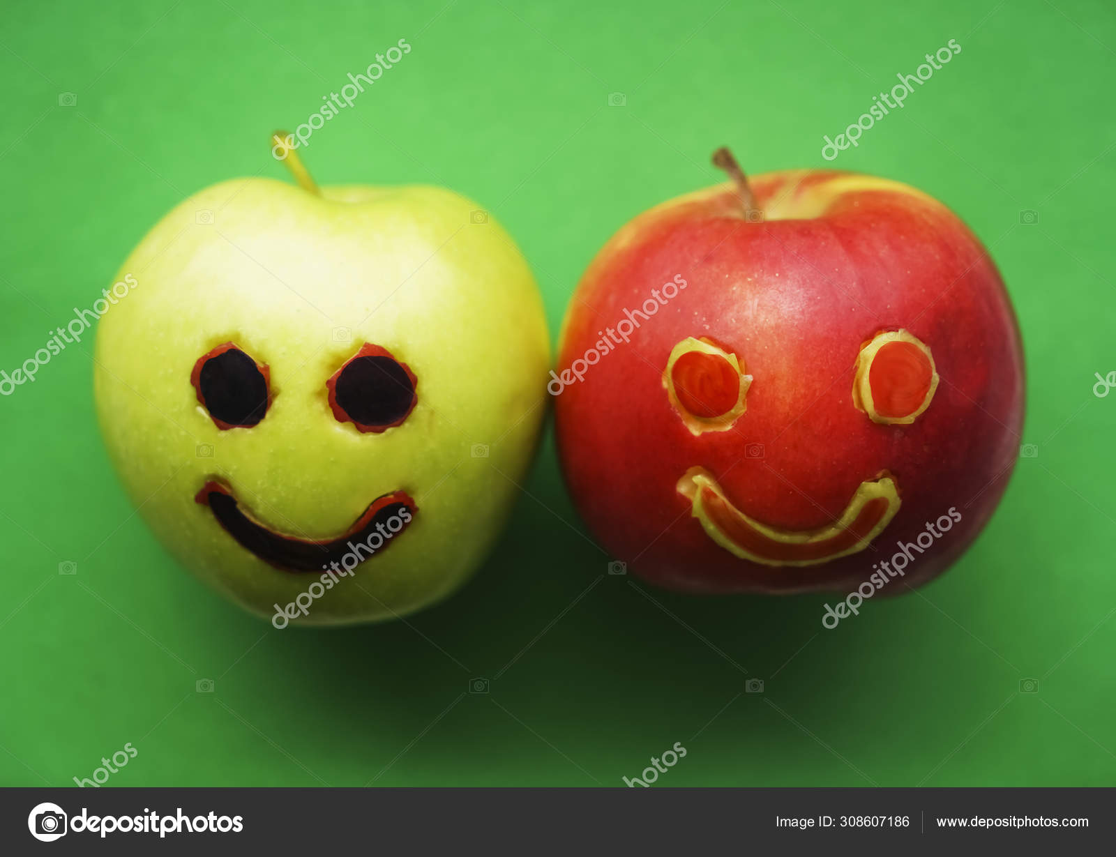 Apples With Faces