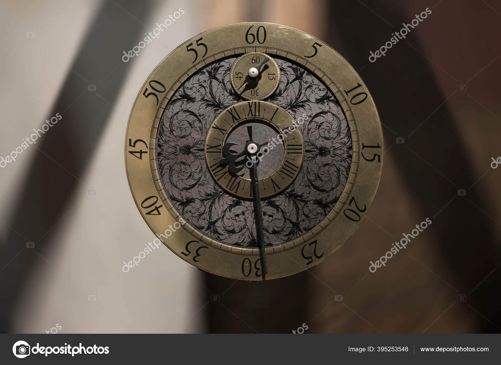 Antique Old Clock Watch Clock Mechanism Unusual Abstract Texture ...