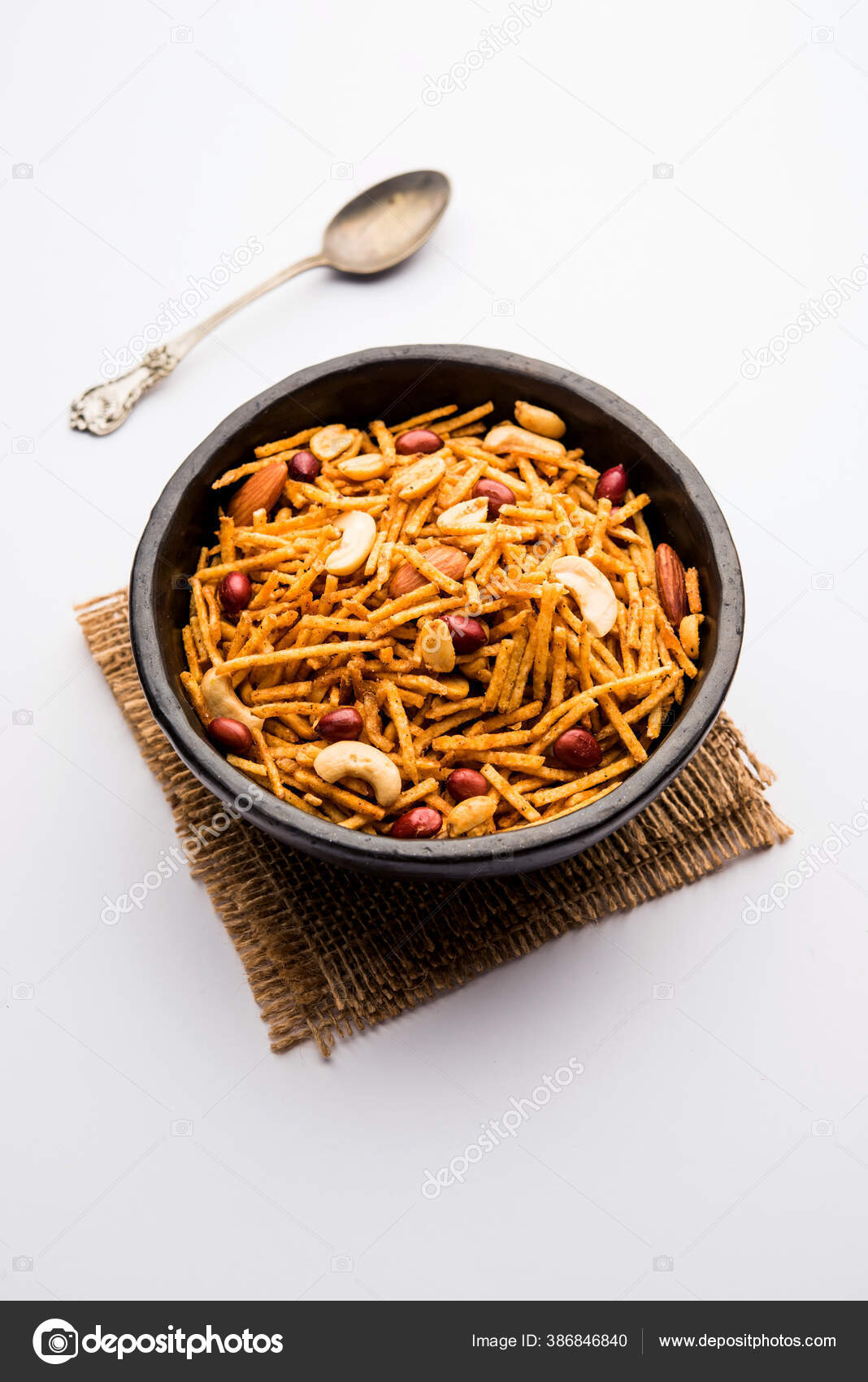 Aloo Chivda Potato Chiwda Also Known Falahari Namkeen Vrat Traditional ...