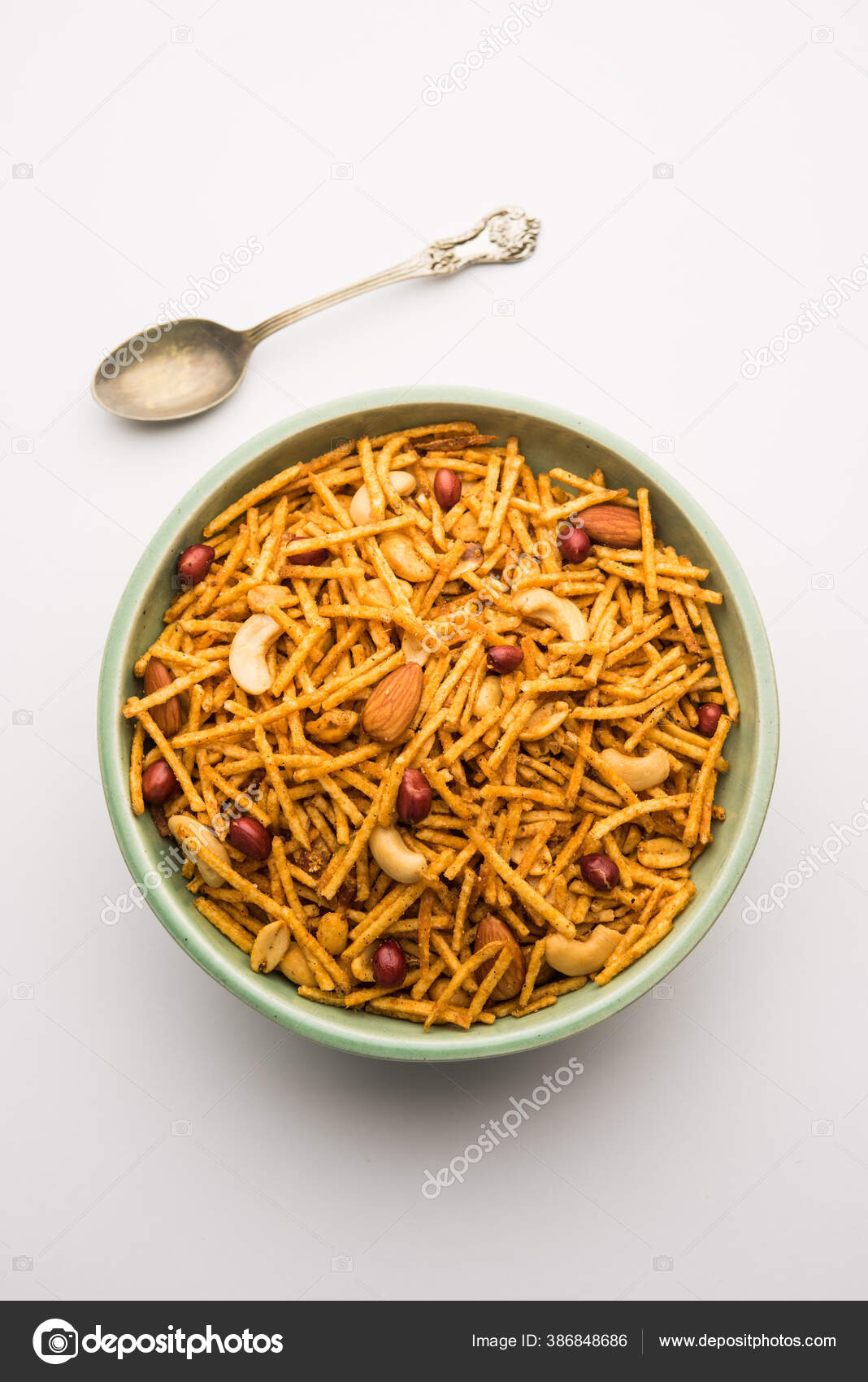 Aloo Chivda Potato Chiwda Also Known Falahari Namkeen Vrat Traditional ...