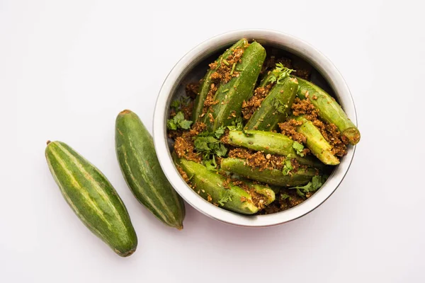 Indian Style Bharwa Parwal Paraval Parval Dry Sabzi Stuffed Pointed ...