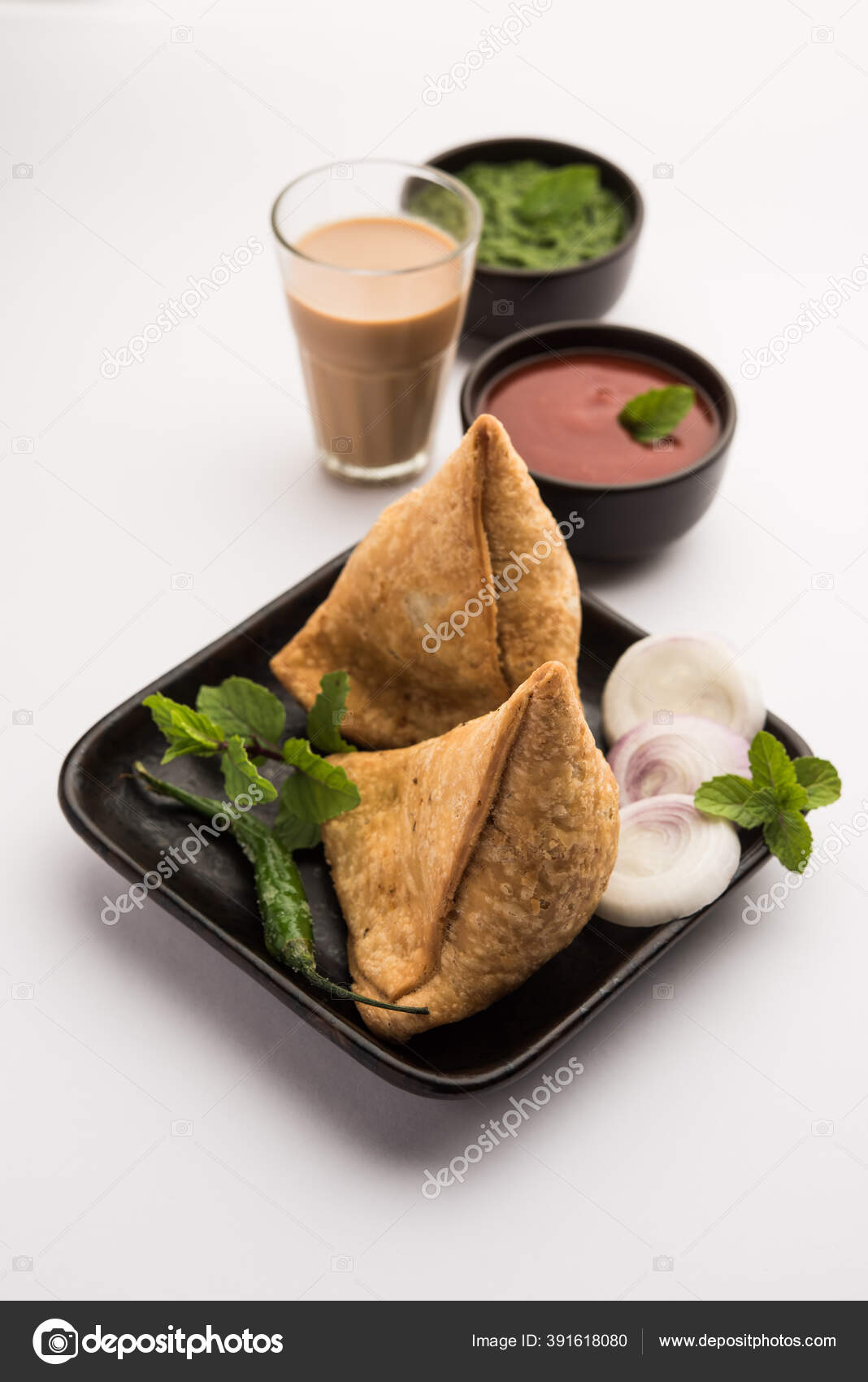 Tea With Samosa