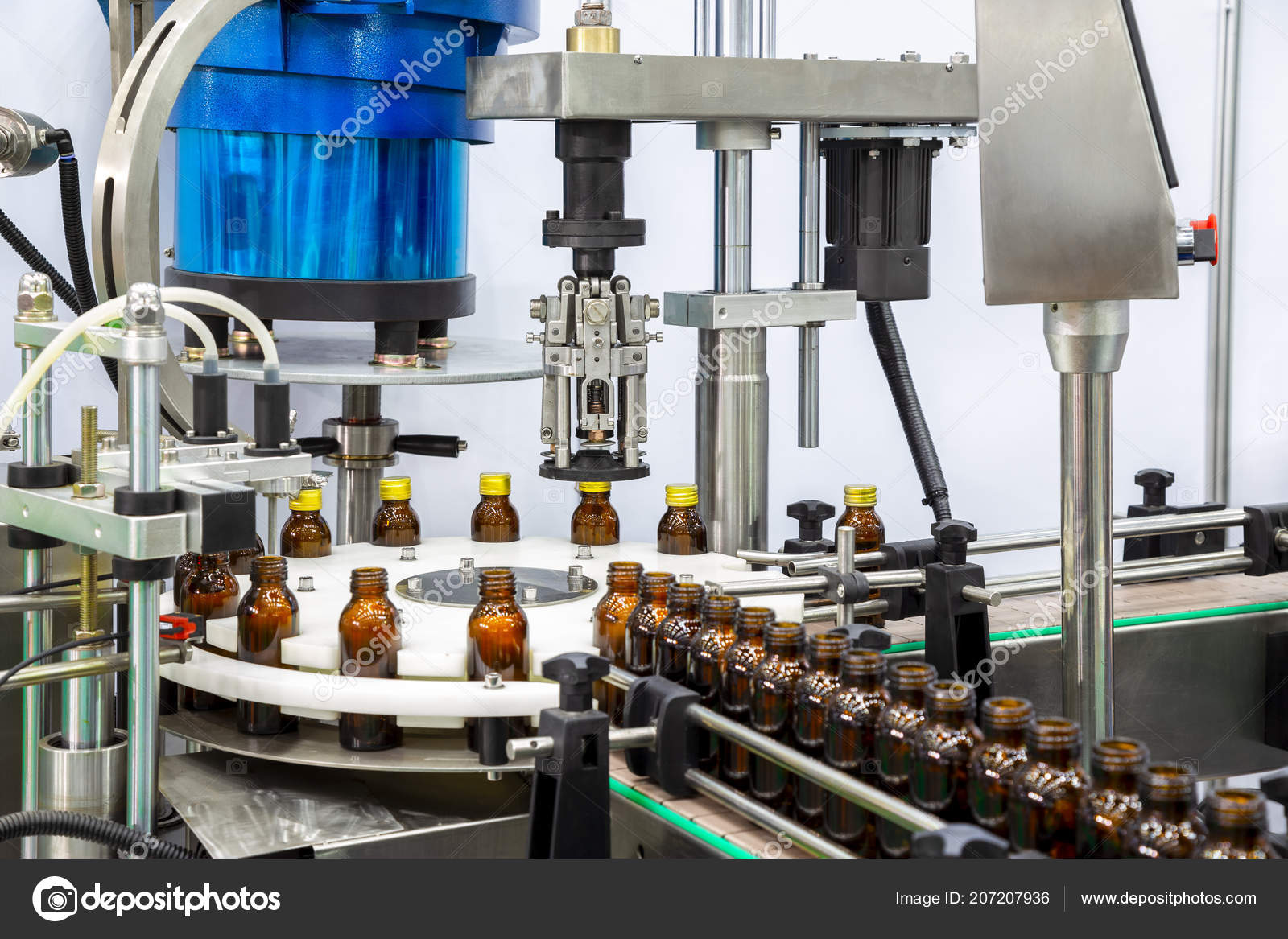 Sterile Bottles Production Line Conveyor Pharmaceutical Industry ...