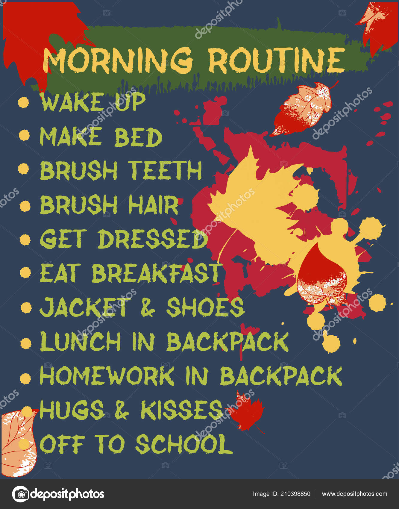Morning Routine For School