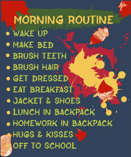 136 Morning routine kids Vector Images | Depositphotos