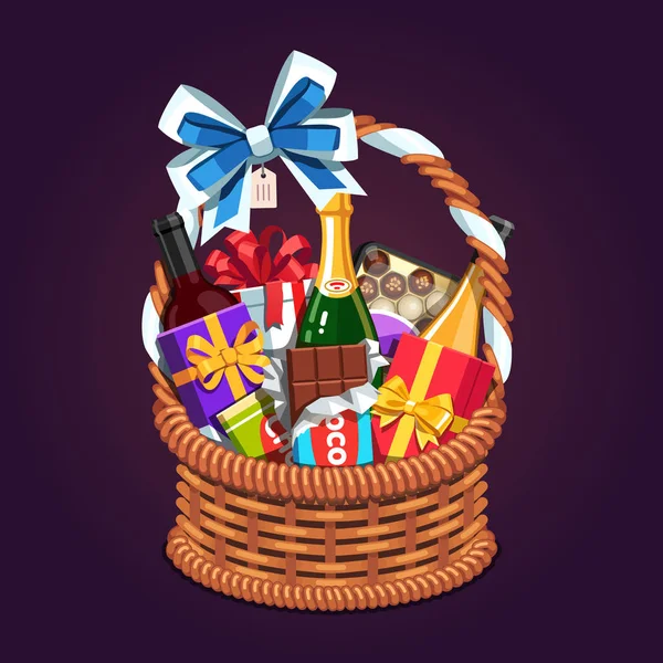 138,111 Gift basket Vector Images | Depositphotos